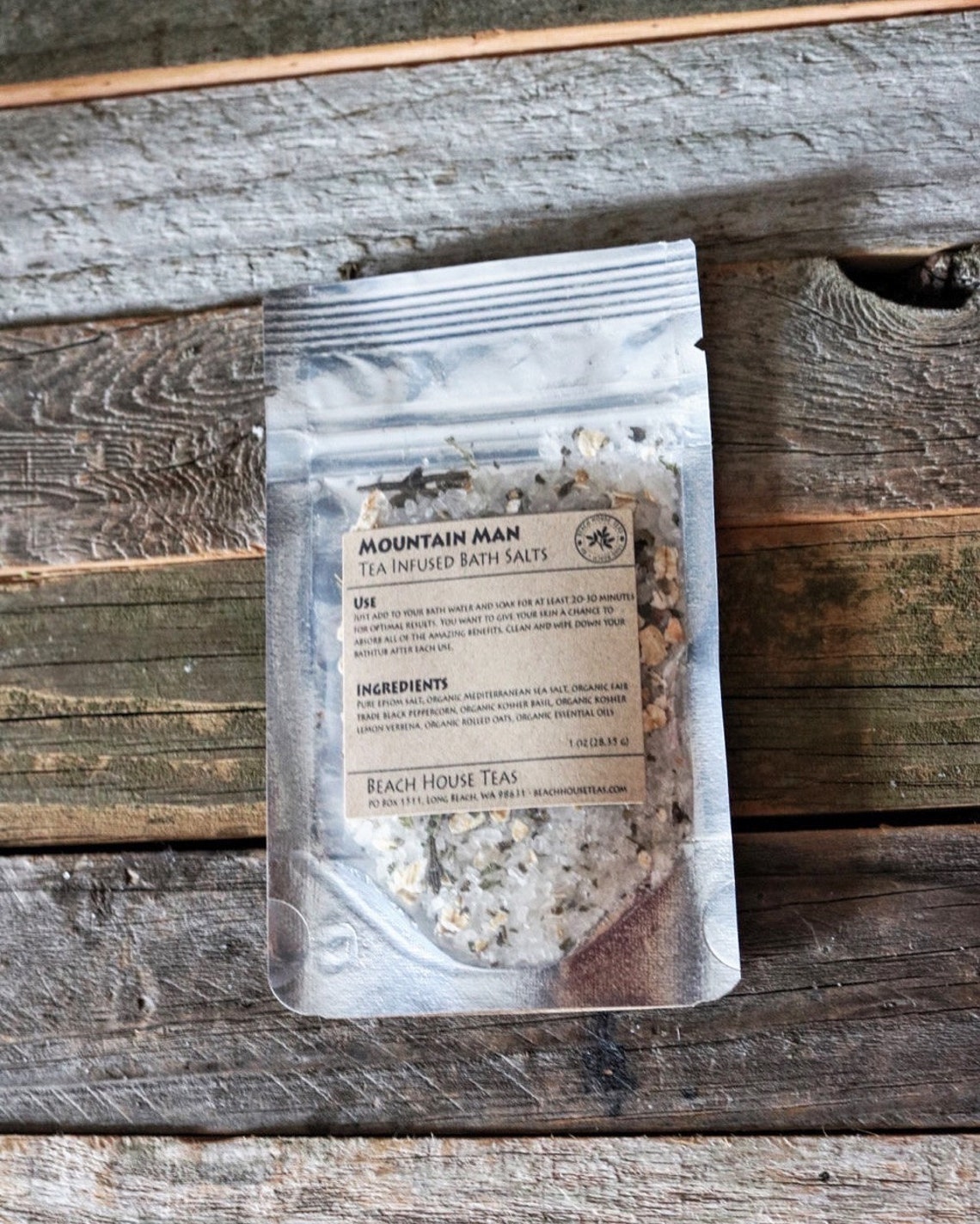 Tea-infused Gift Set: Luxury Foot Soak Salts and Bath Salts - Etsy