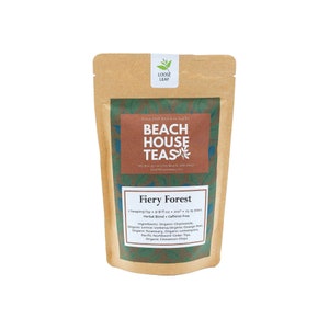 Artisan Loose Leaf Tea: Fiery Forest Small Batch - Etsy