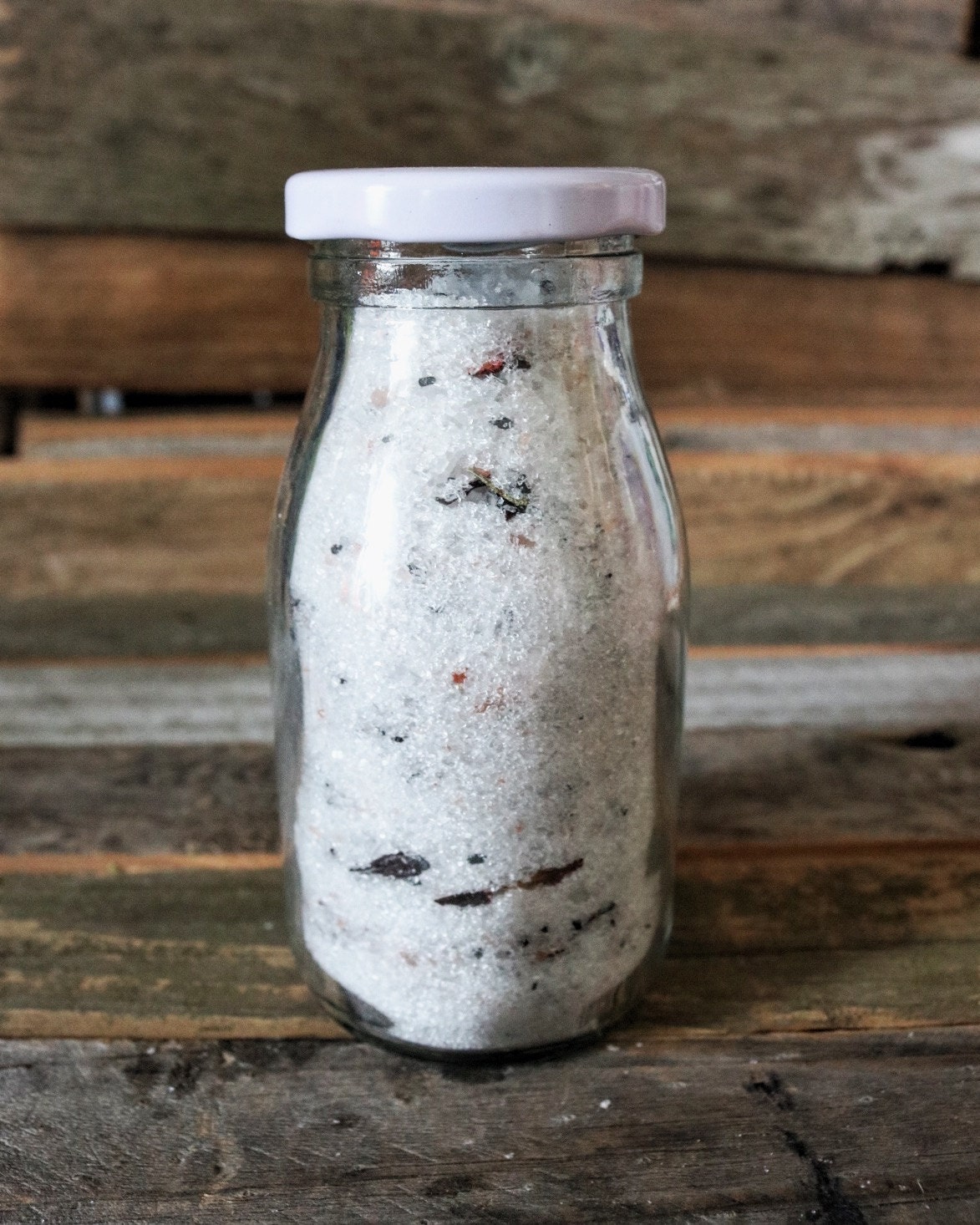 Tea Infused Bath Salts: Stormy Weather Relief Organic Small - Etsy
