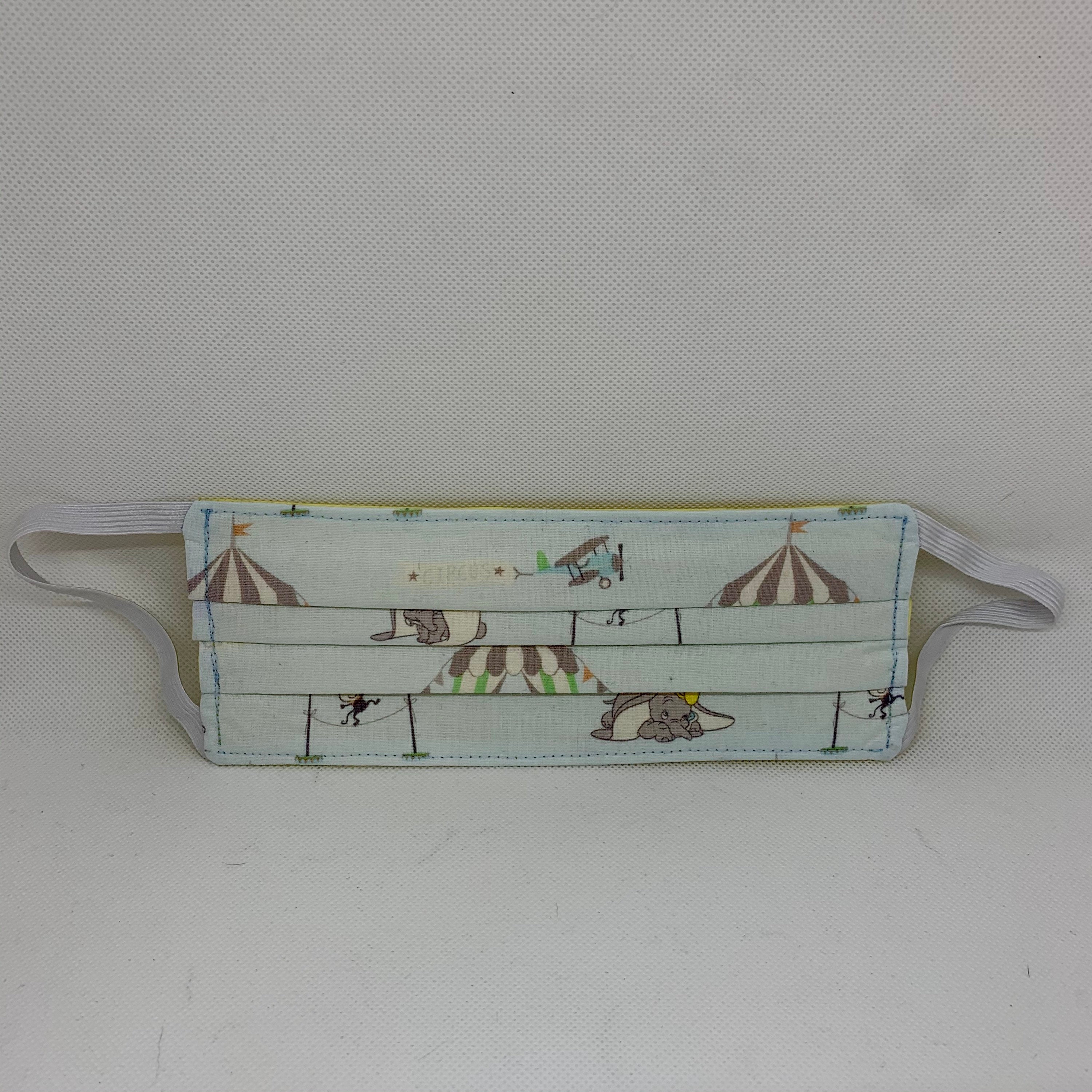 Dumbo Fabric Pleated Face Mask - Etsy