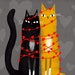GALENTINE CATS - Etsy