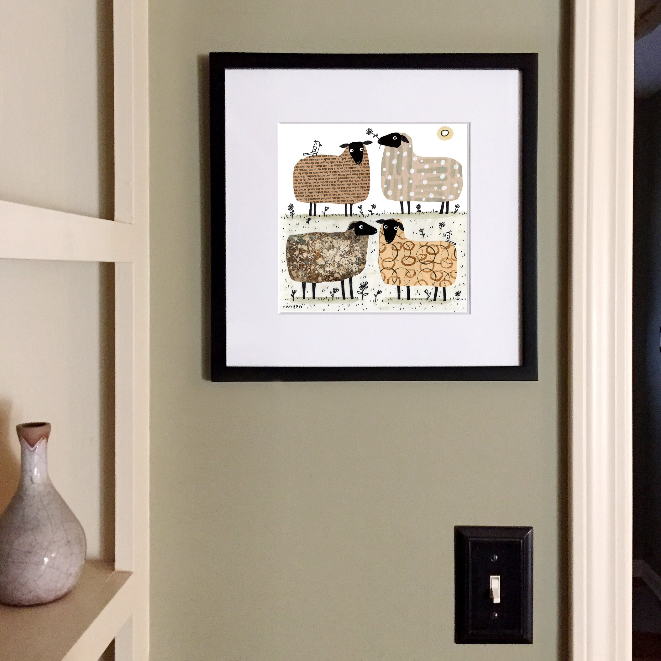 COLLAGE SHEEP - Etsy