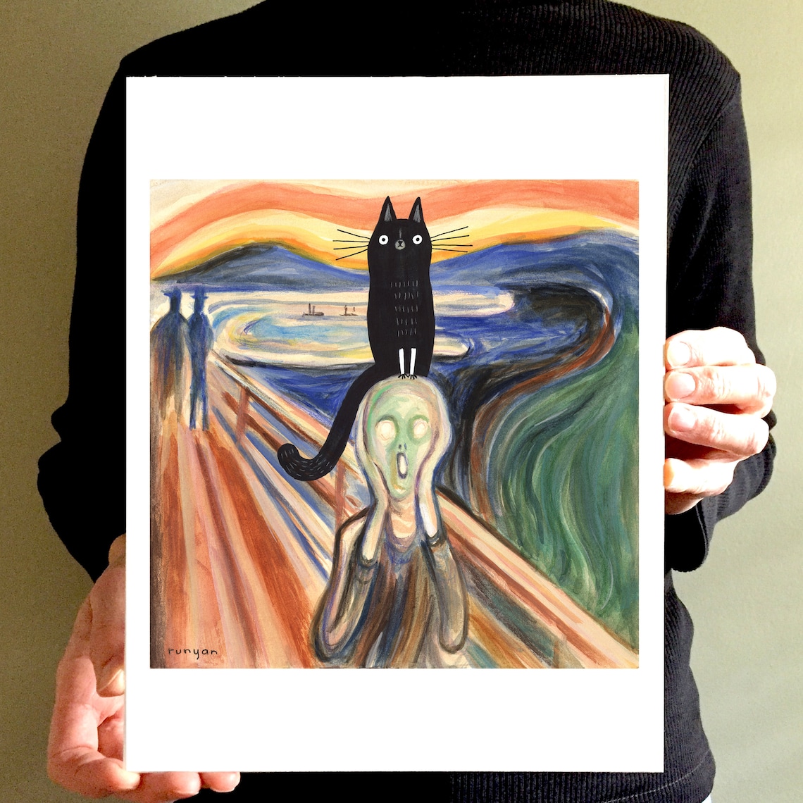 THE SCREAM & CAT | Etsy