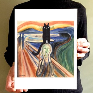 THE SCREAM & CAT - Etsy