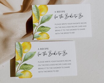 Recipe for the Bride | Etsy