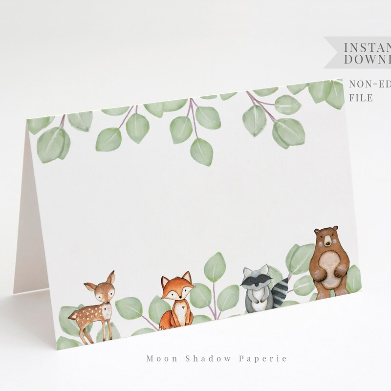 Woodland Table Decor - Etsy