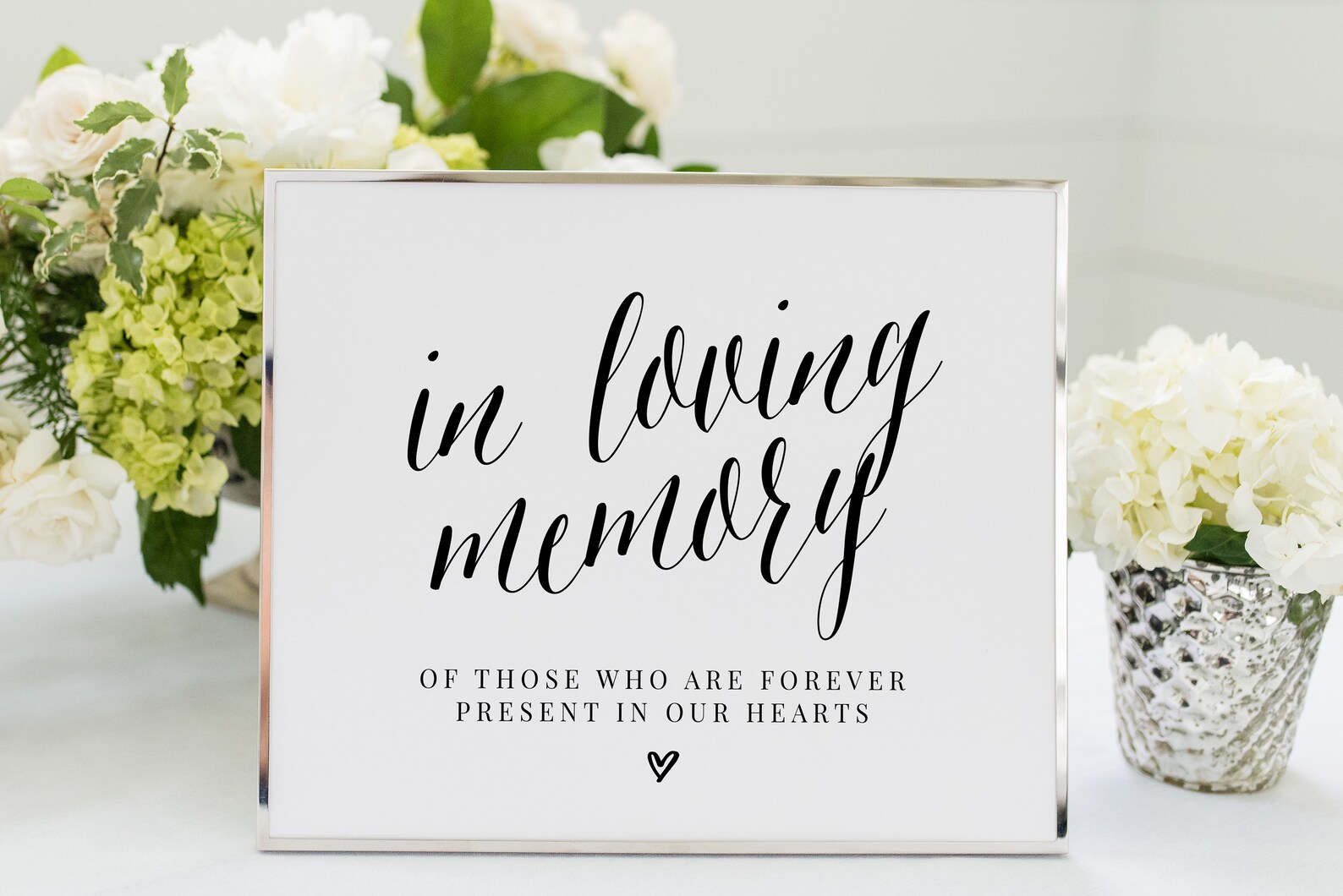 In Loving Memory Sign // Wedding Sign, in Loving Memory, Printable ...