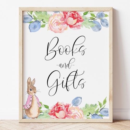 Books and Gifts Sign Gifts Table Sign Lumberjack Winter - Etsy