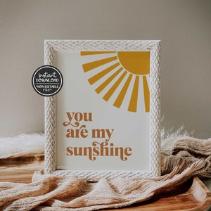 Printable Sun Babies Are Sweet Sign // Here Comes the Son, Sunshine ...