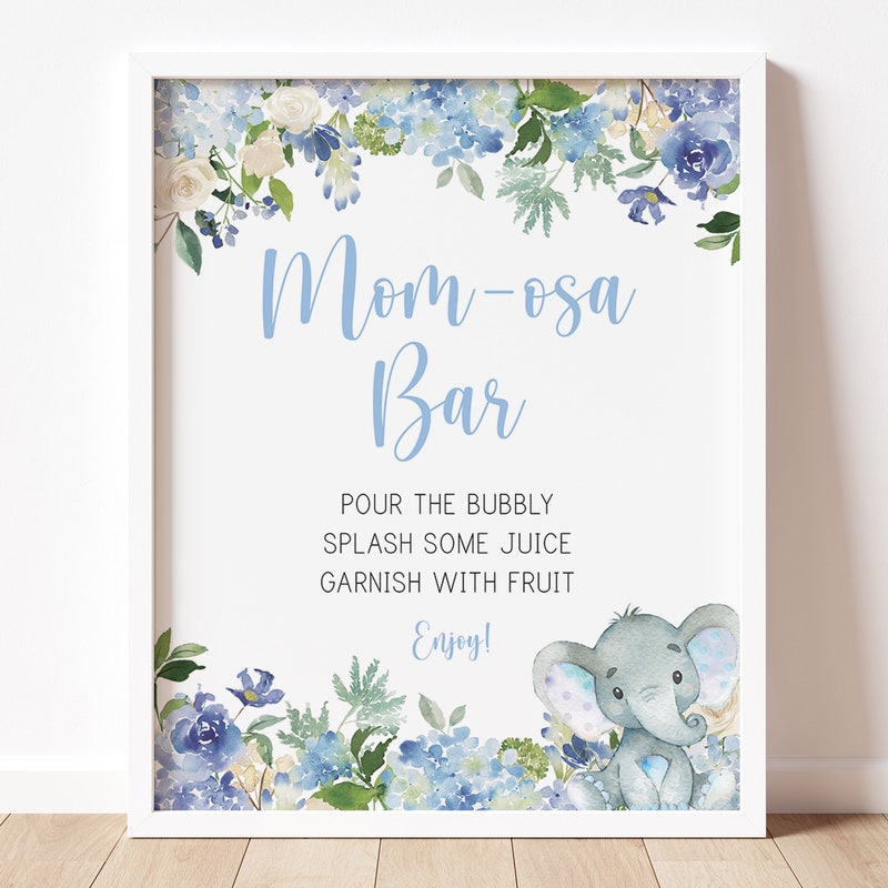 Blue Safari Bar Sign - Etsy