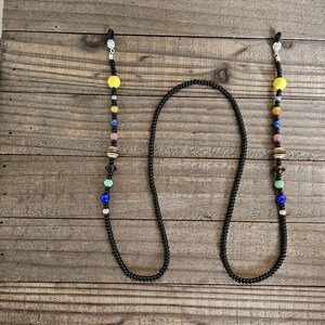 Solar System Eyeglass Chain, #58, Beaded Eyeglass Chain, Solar System ...