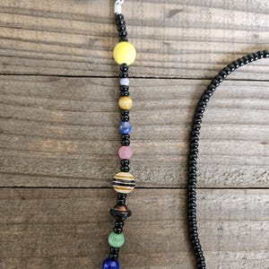 Solar System Eyeglass Chain, #58, Beaded Eyeglass Chain, Solar System ...