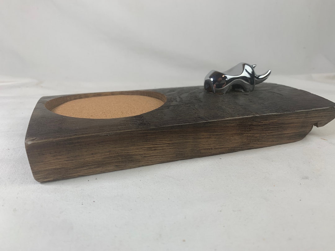 Barrel Stave Cigar Butler With Rhino Cigar Rest, Barrel Staves, Bourbon ...