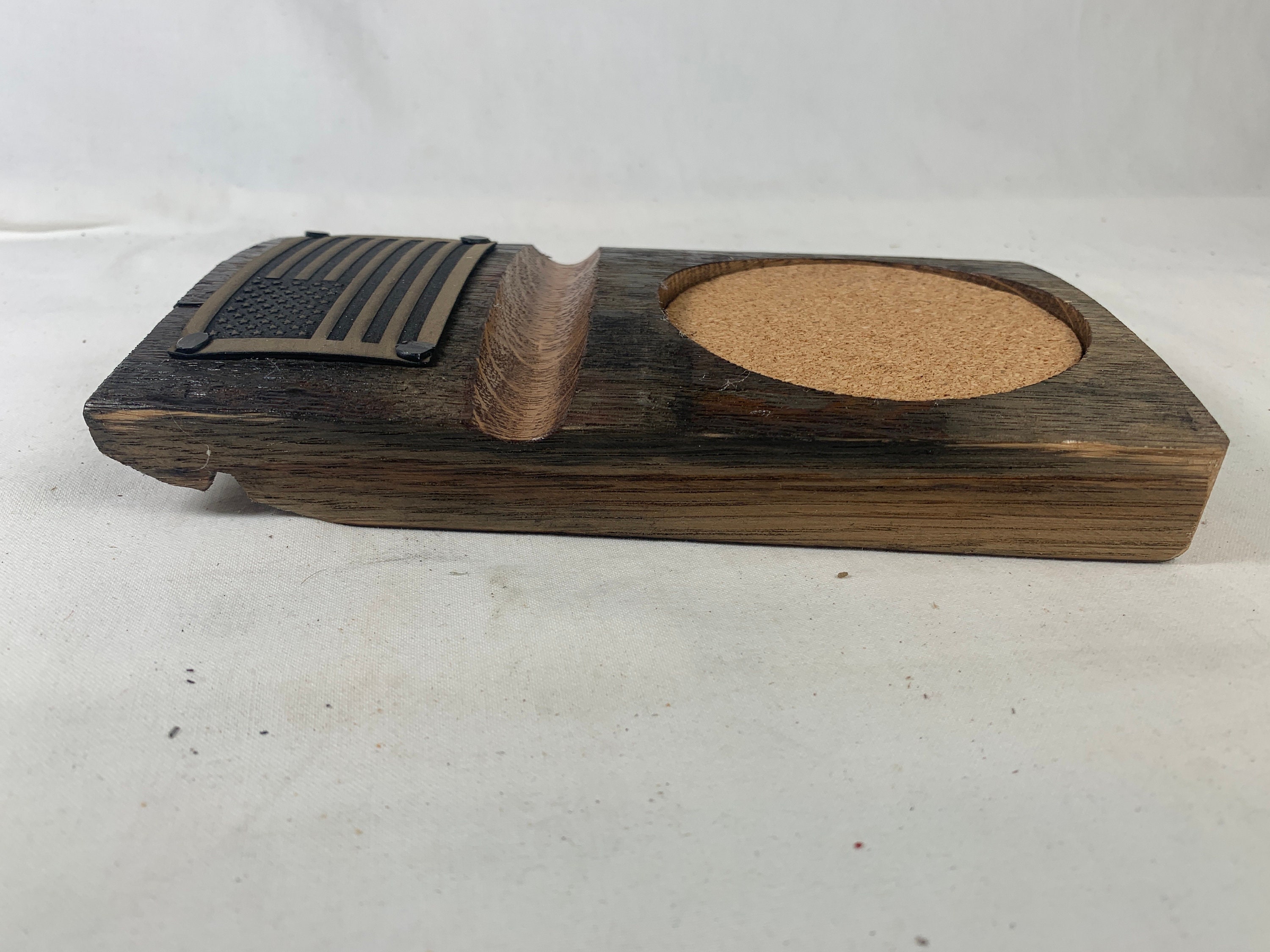 Barrel Stave Cigar Butler With Leather Accent Barrel Staves - Etsy