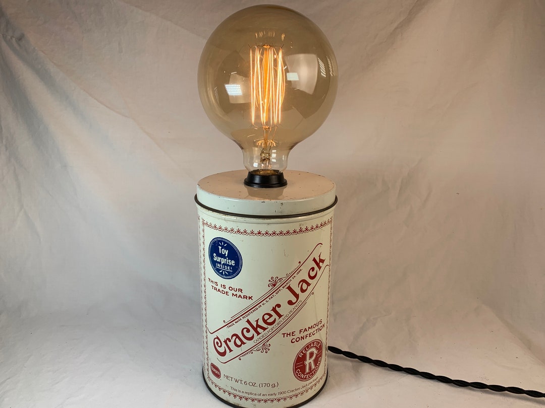 Cracker Jack Lamp, Kitchen Decor, Touch Lamp, Table Lamp, Desk Lamp ...