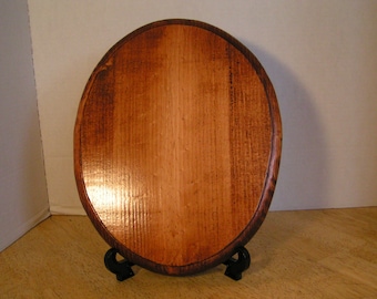 Oval Wood Plaque - Etsy
