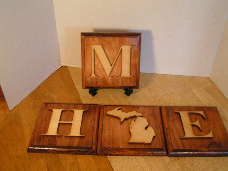 MICHIGAN HOME SIGN - Etsy