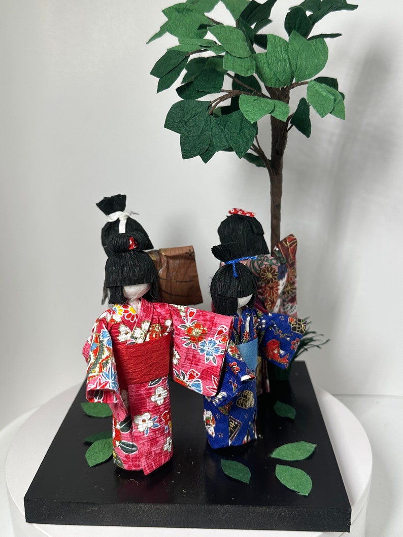 Japanese Washi Paper Doll, Children - Etsy