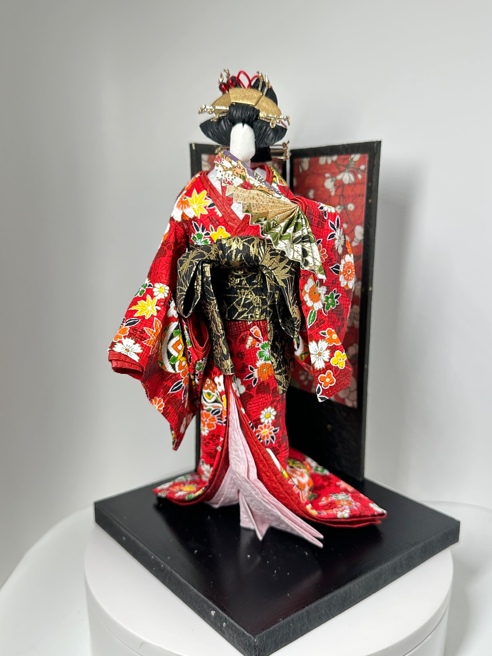 Japanese Washi Paper Doll, Oiran - Etsy
