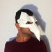 Make Your Raven Bird Mask From Paper, PDF Pattern Mask, Polygon Face ...