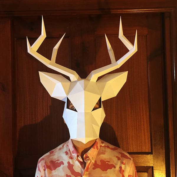 Deer Mask - Etsy