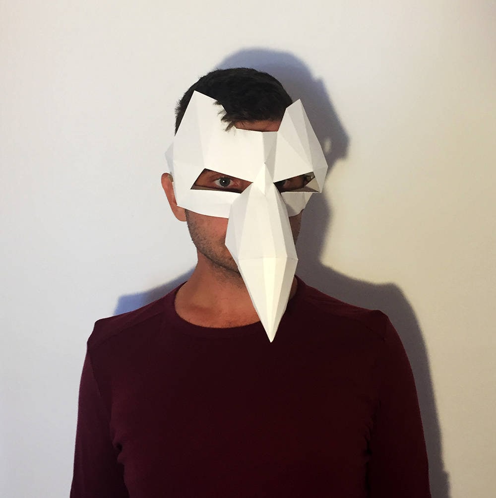 How To Make A Raven Mask