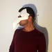 Make Your Raven Bird Mask From Paper, PDF Pattern Mask, Polygon Face ...