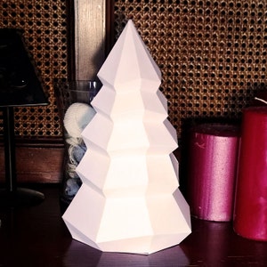 Make Your Own Christmas Tree From Paper - 3 Sizes! Polygon Shape DIY ...
