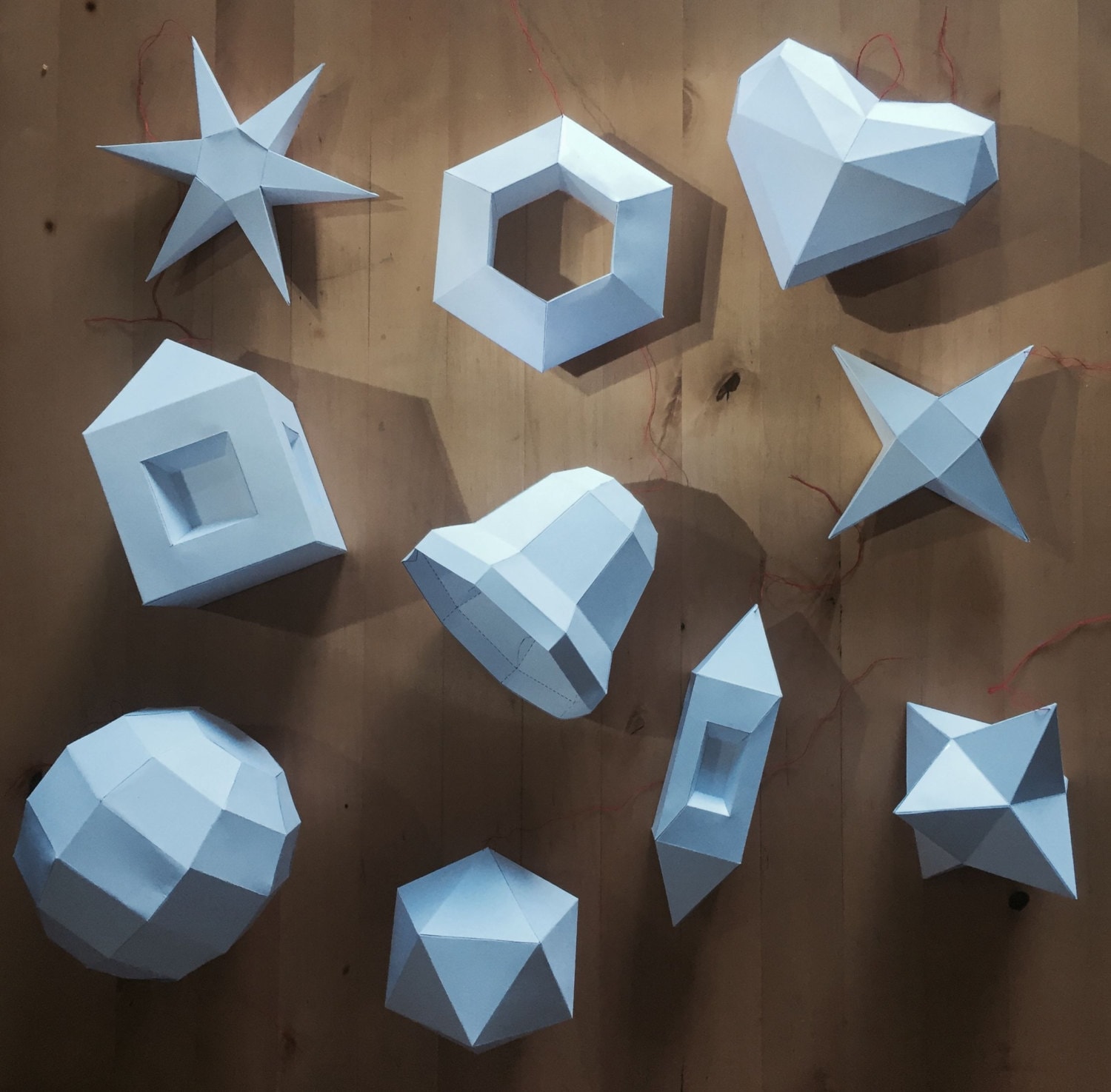 Polygon Ornament - Etsy