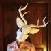 Make Your Deer Mask From Paper, PDF Pattern Mask, Polygon Face DIY ...