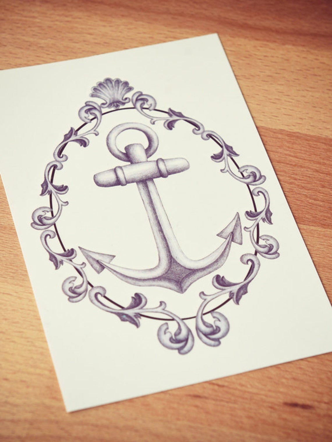 Includes 2 Tattoos: Temporary Anchor Tattoo Anchor - Etsy