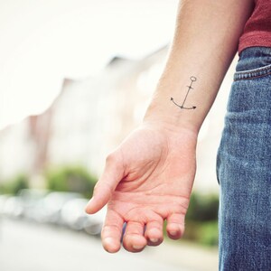 Includes 2 Tattoos: Temporary Anchor Tattoo, Anchor, Temporary Tattoo ...