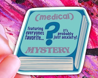 Waiting to Feel Better Invisible Illness Sticker, Illness Stickers ...