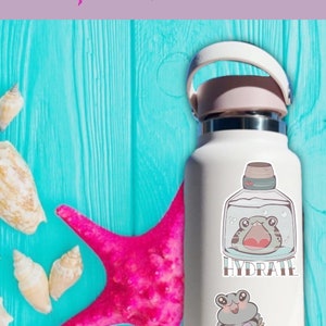 Dont Touch Me Frog Sticker Cute Kawaii Frog Sticker Neurospicy Sticker ...