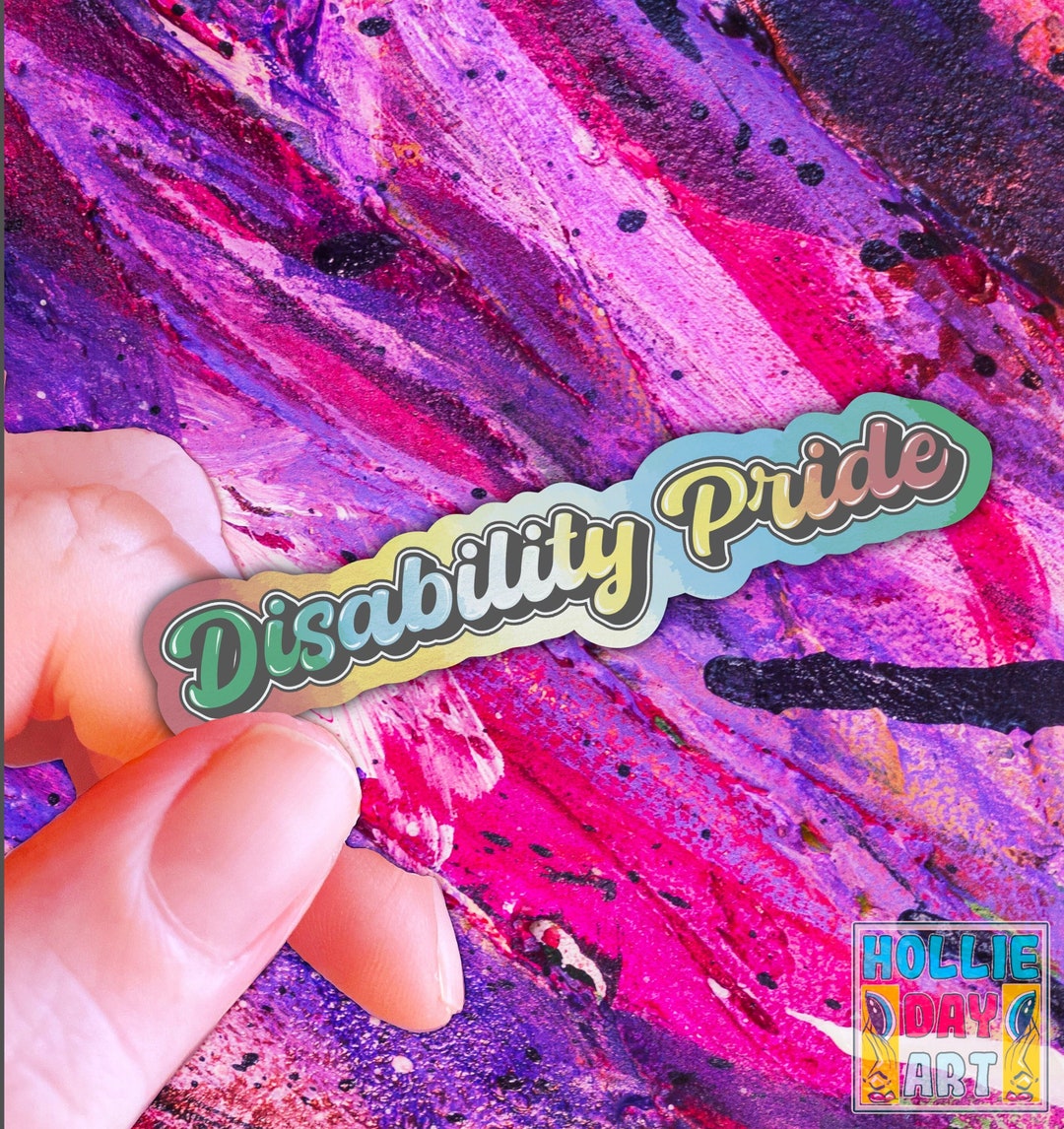 Disability Pride Sticker Spoonie Sticker Chronic Illness Sticker ...