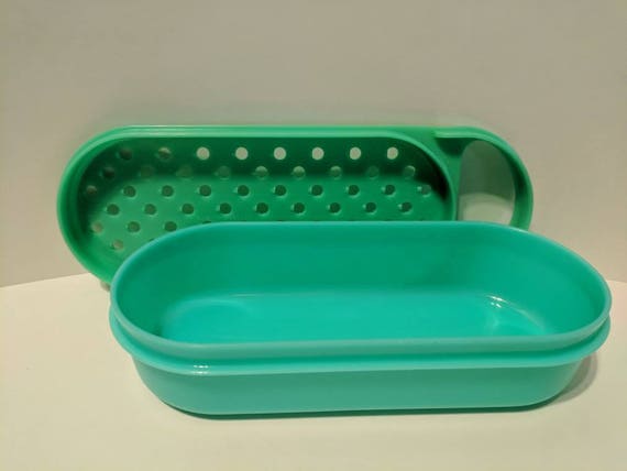 Tupperware Grater Jadeite Green Oval - Etsy