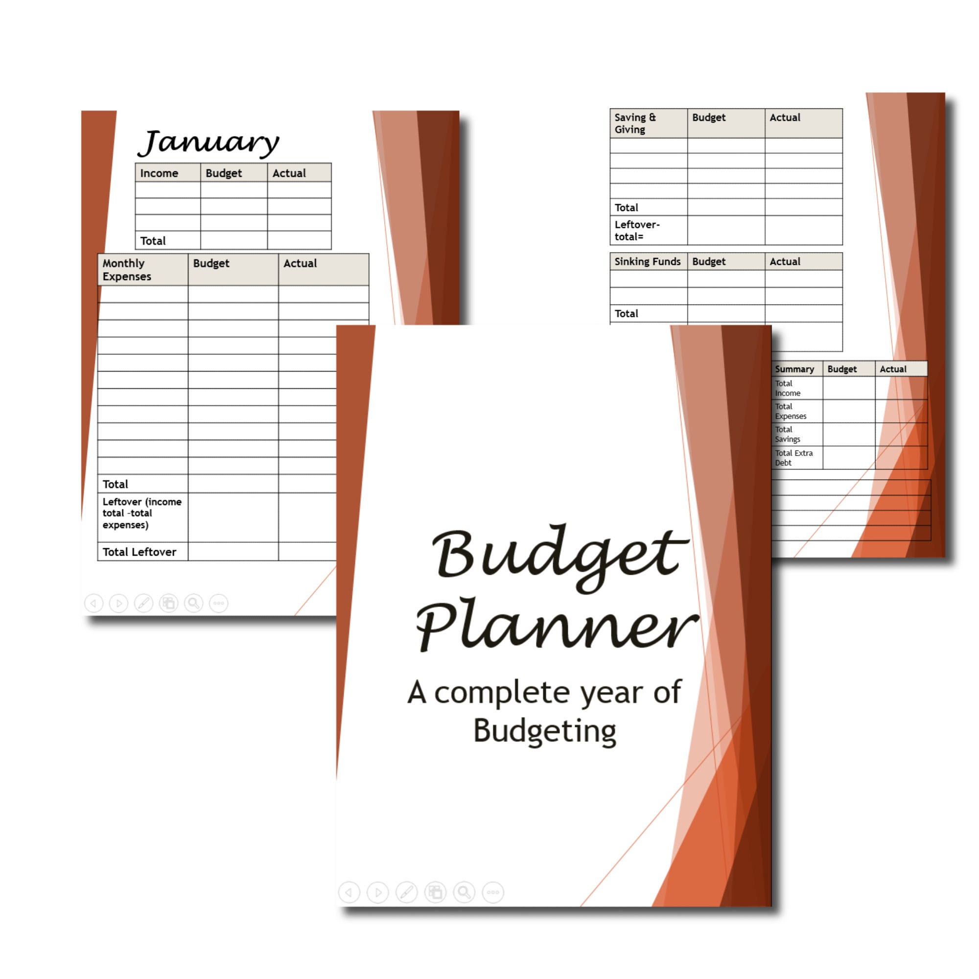 Finance Planner, Budget Planner Printable, Budget Planner Kit, Budget ...