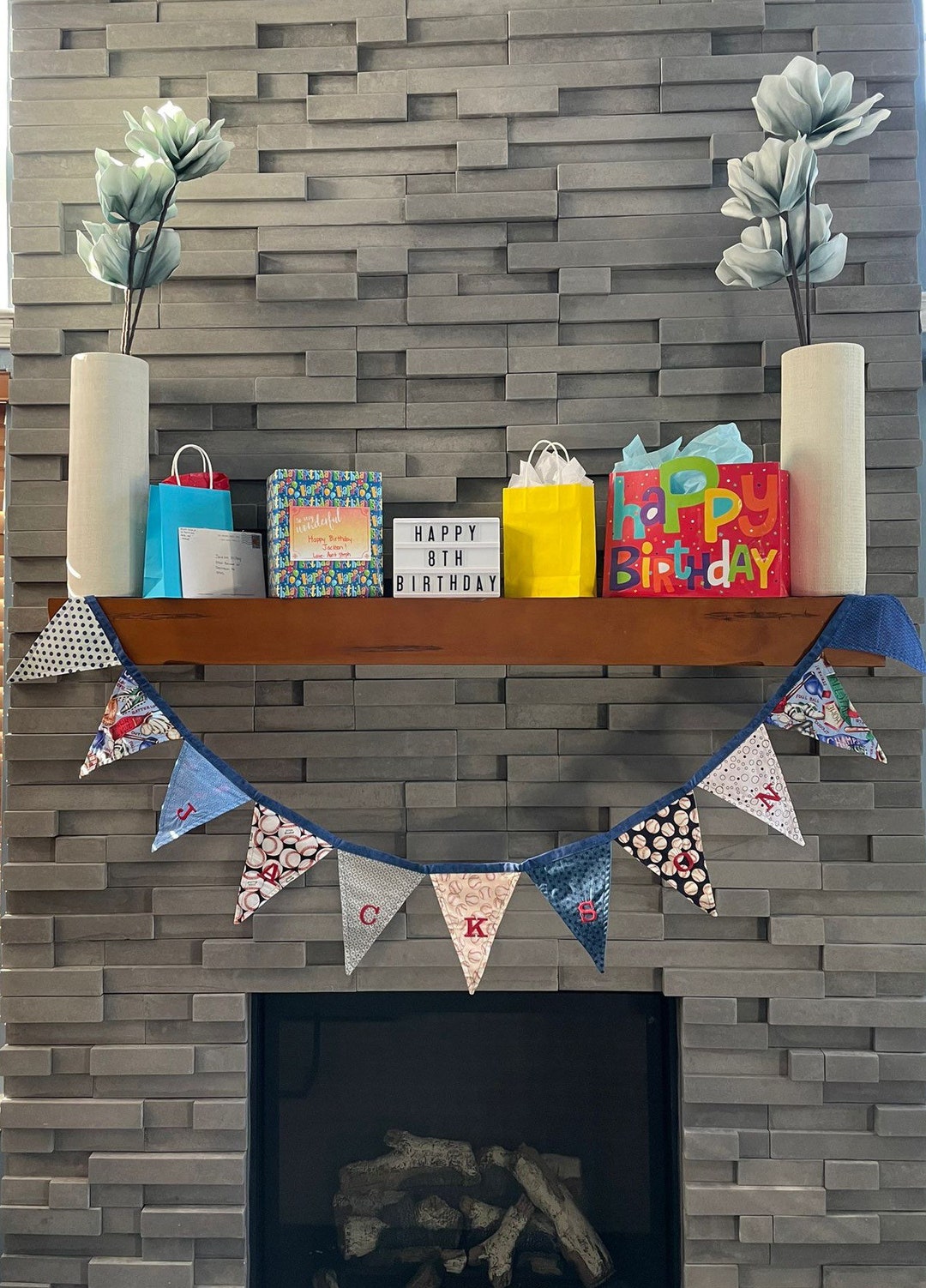 Custom Party Banner / Birthday Banner / Baby Shower Banner / Reusable ...