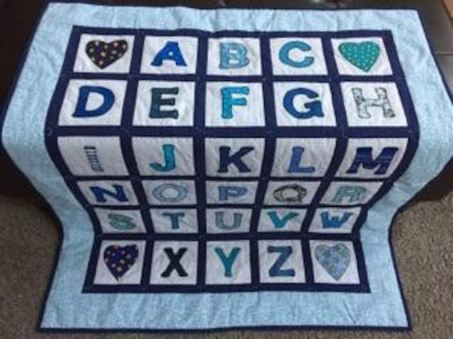Handmade Made to Order Custom ABC Baby/ Child / Toddler Alphabet ...