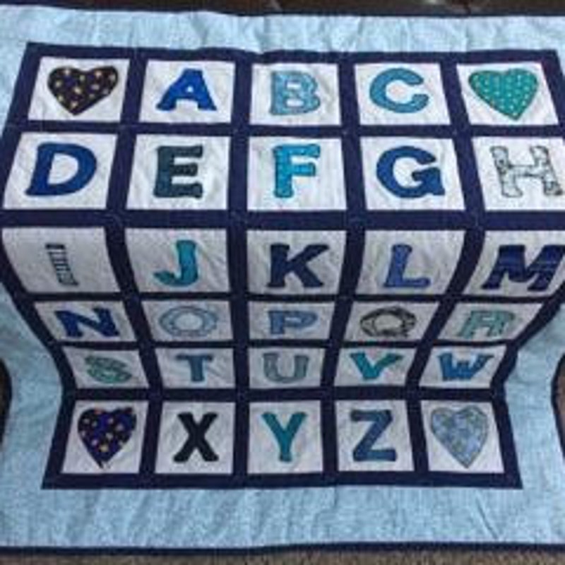 Alphabet Quilt - Etsy