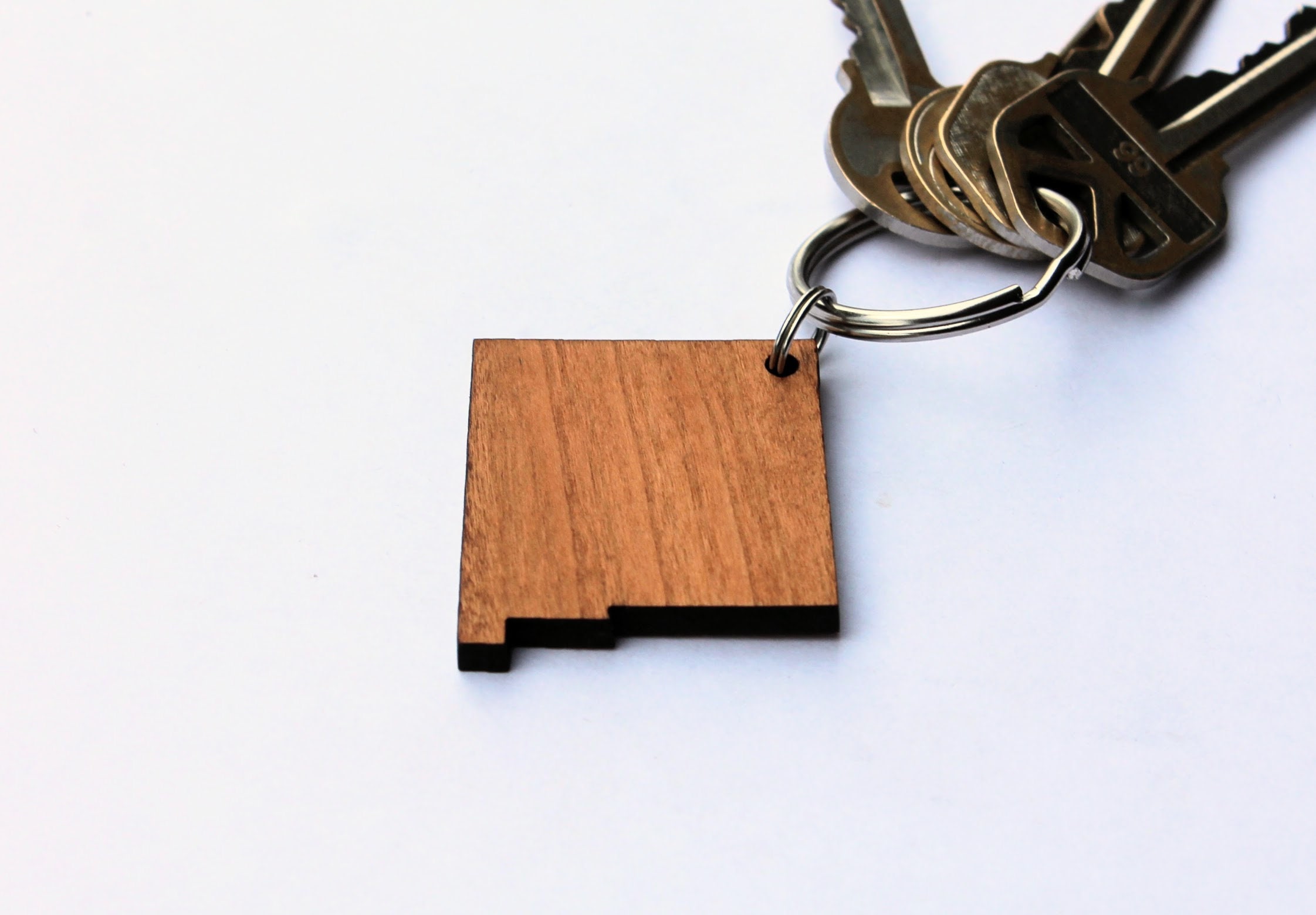 New Mexico Keychain - Home State Keychain - New Mexico Map ...