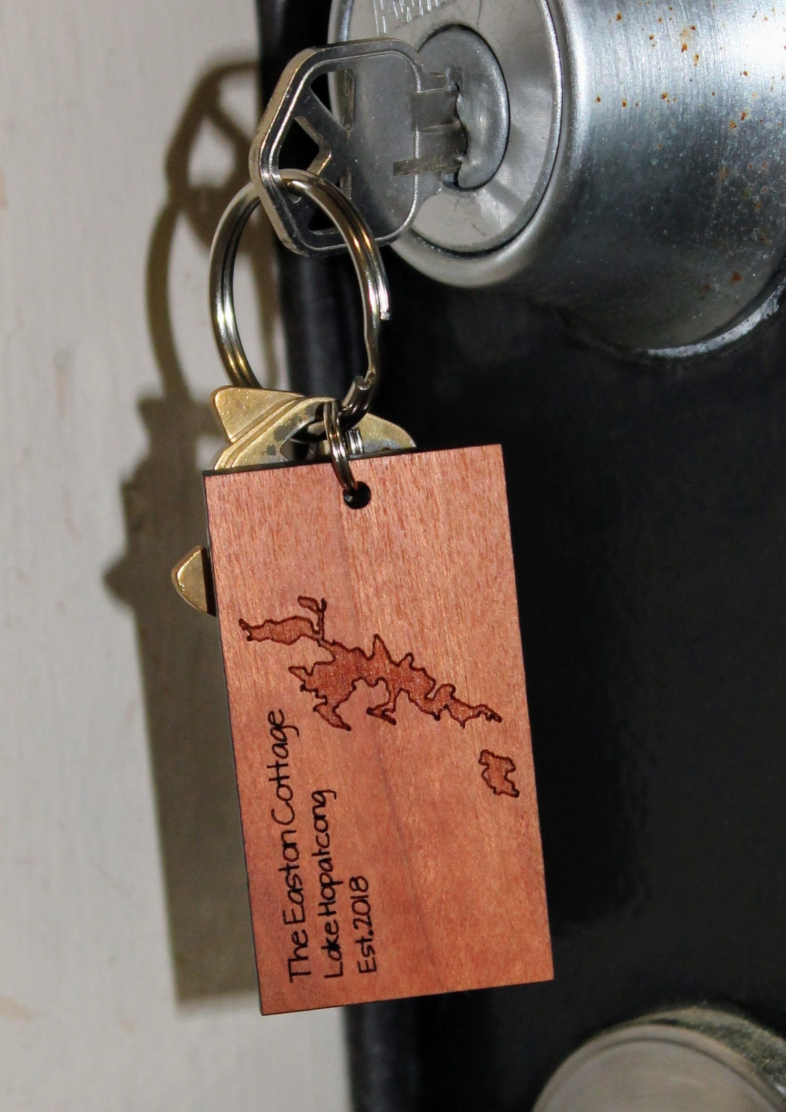 Custom Lake Keychain - Lake House Gift - Lake House Decor - Lake ...