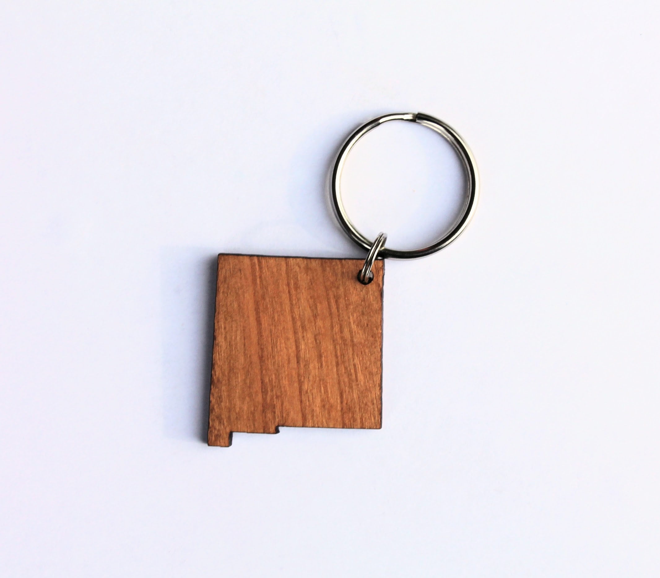 New Mexico Keychain - Home State Keychain - New Mexico Map ...