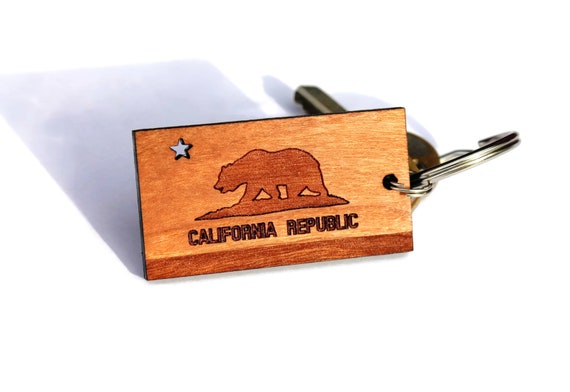 State keychains - Easton Woodworks