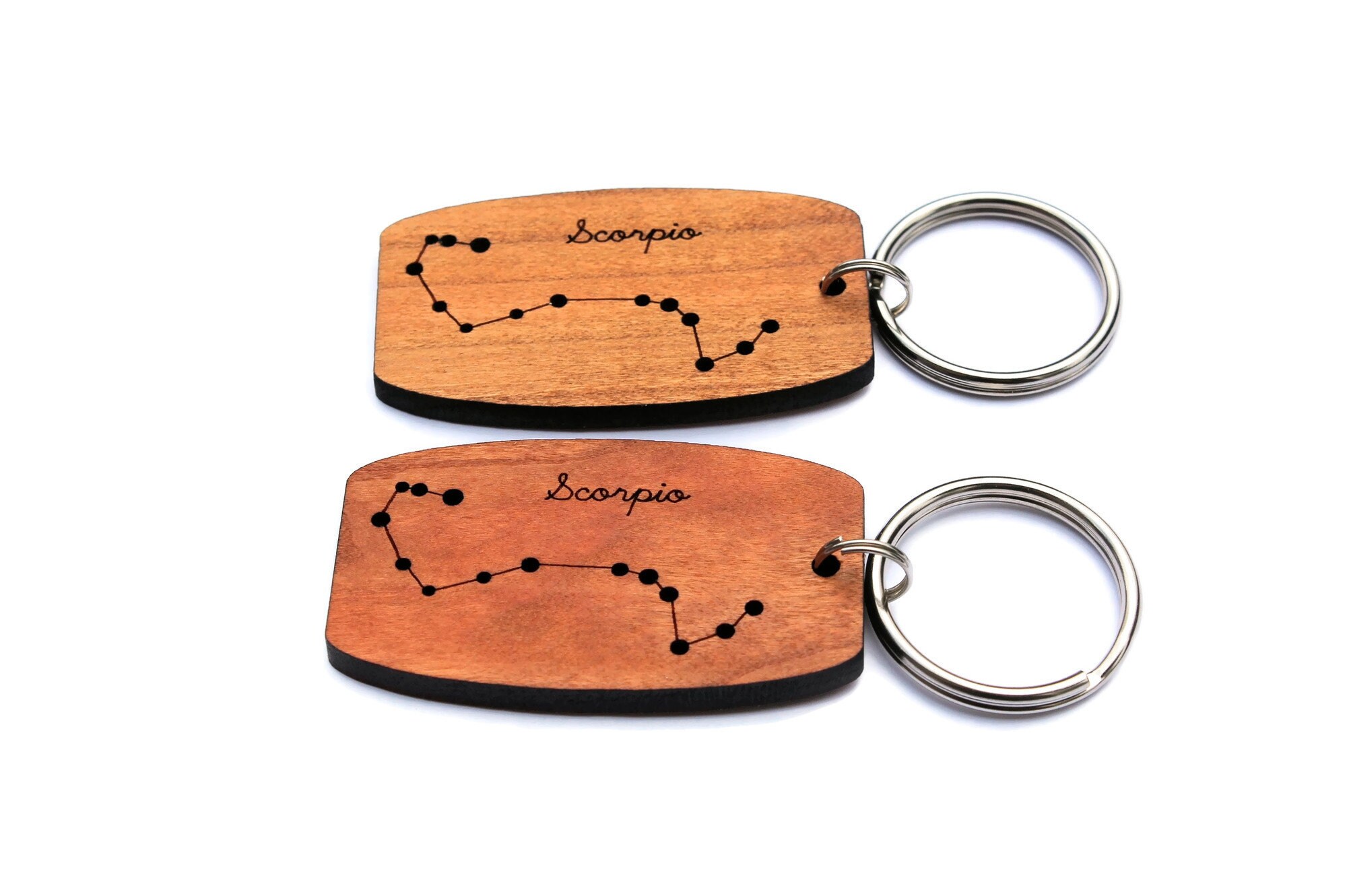 Scorpio Zodiac Keychain Zodiac Constellation Keychain | Etsy