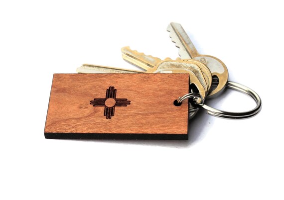 State keychains - Easton Woodworks