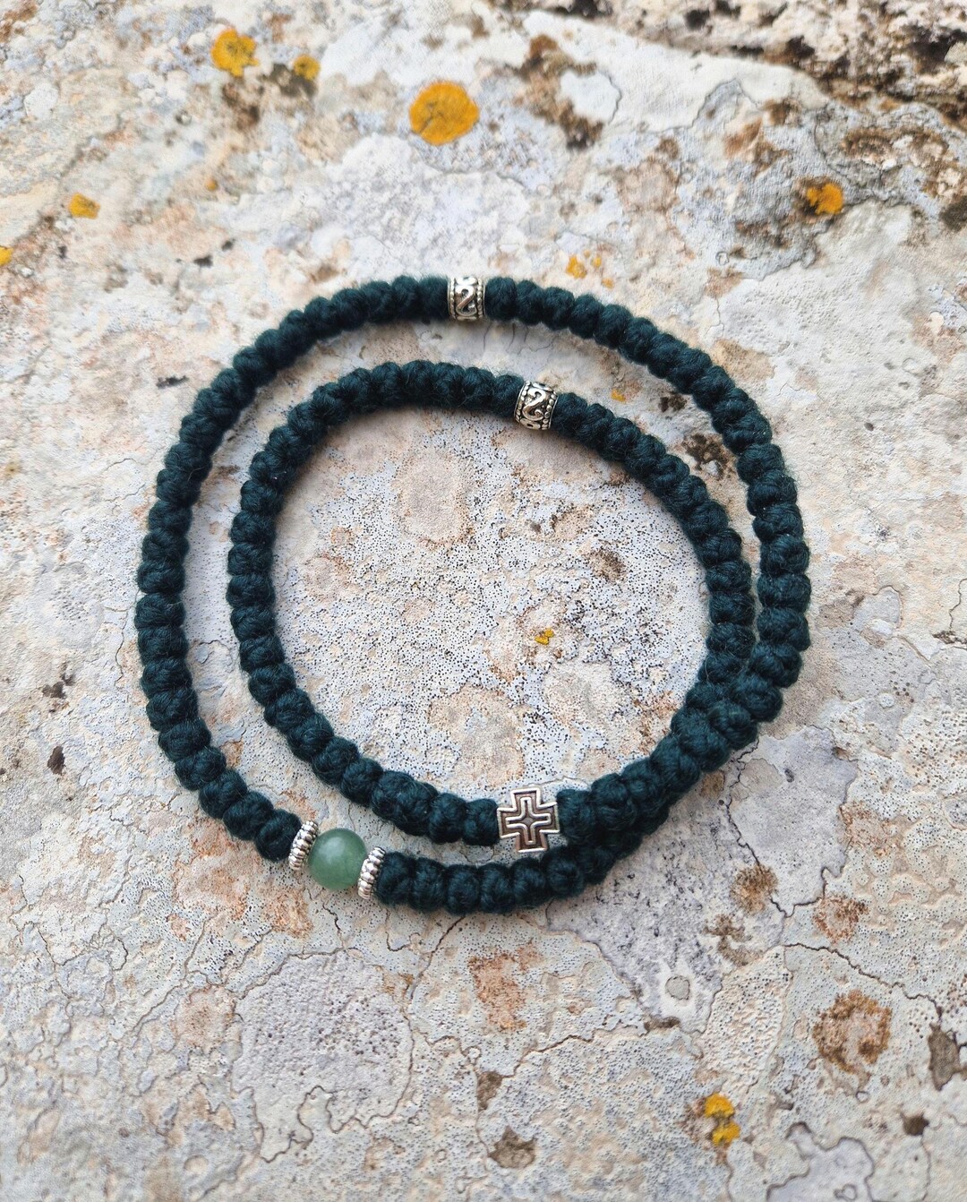 Orthodox Woolen Prayer Rope_komboskini_chotki 100 Knots, Greek Handmade ...