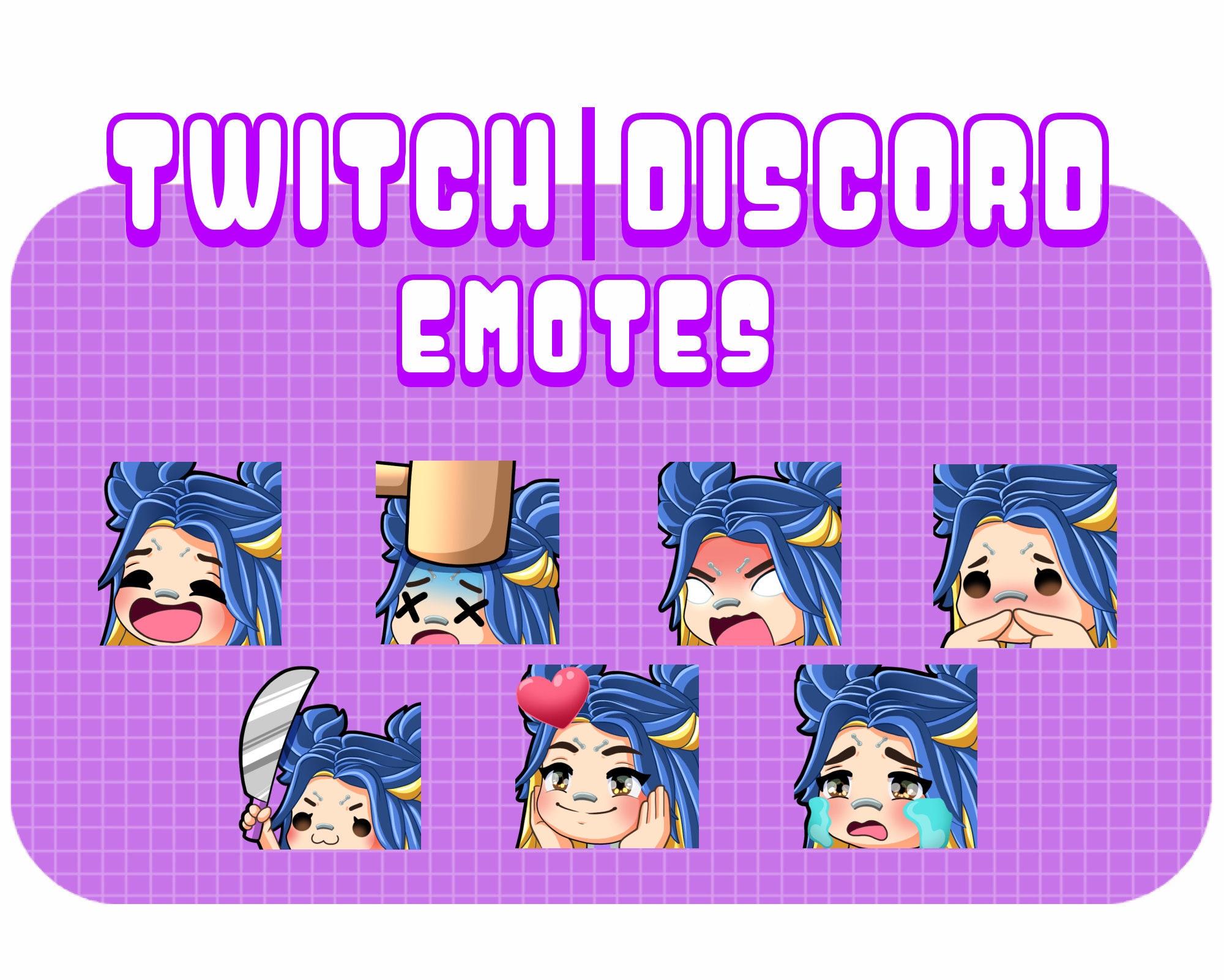 Neon Valorant Twitch Emote Pack | Etsy Norway