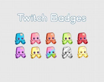 Tamagotchi Cat Twitch Badge Pack | Cute | Sub | Bits | Streamer ...