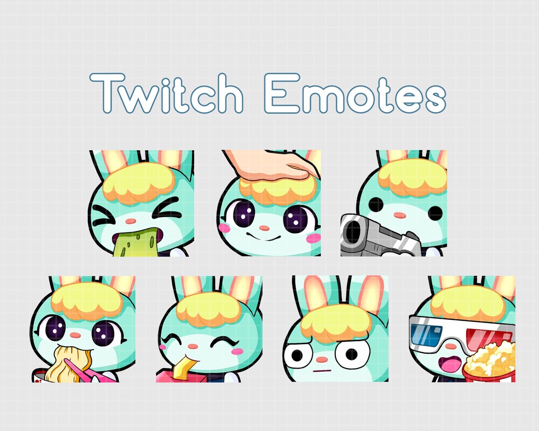 AC - Sasha Twitch Emote Pack II | AC Villager | Gaming | Cosy ...